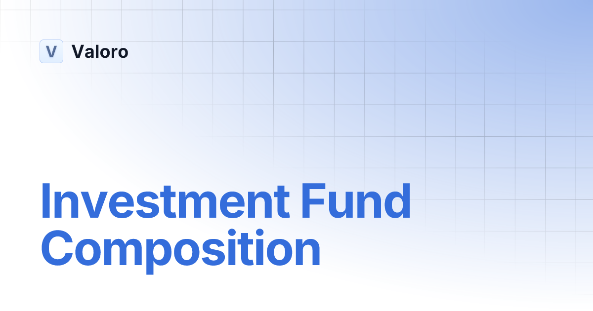 Investment Fund Composition | Valoro